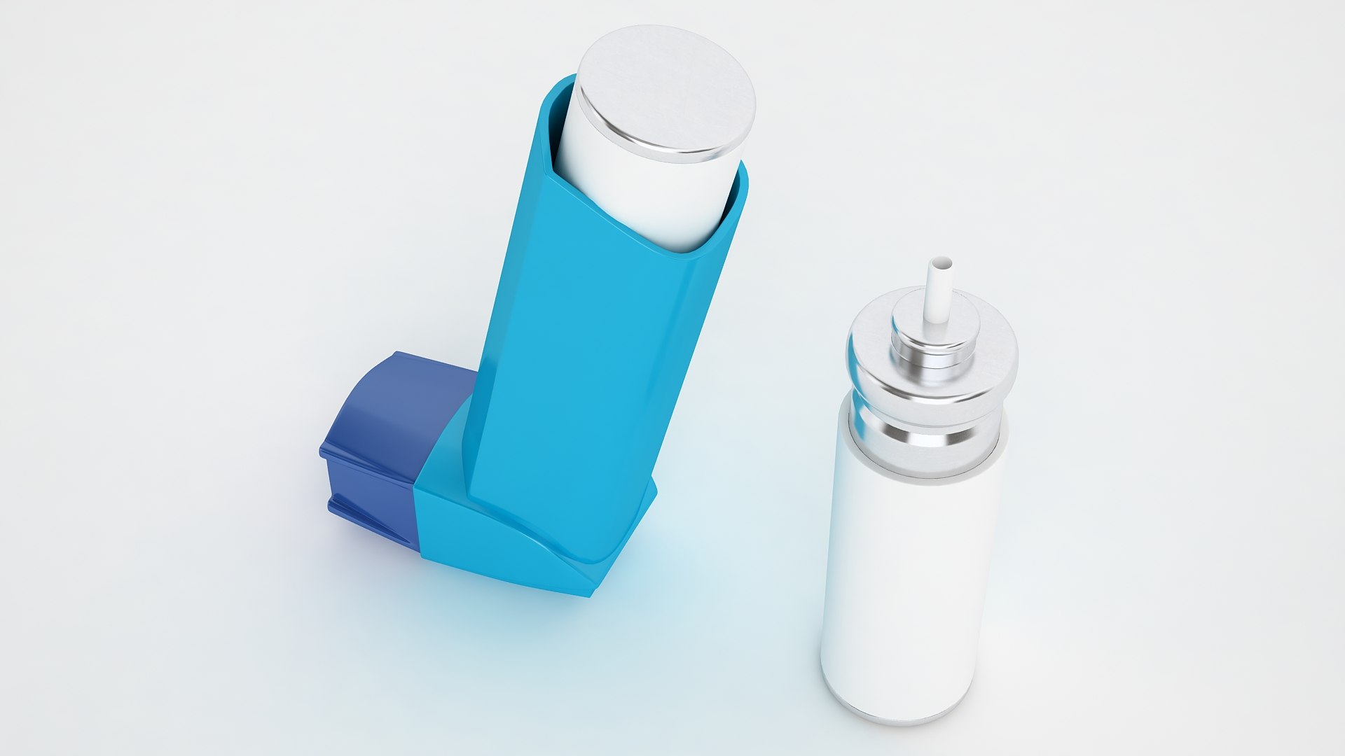 3D Asthma Inhalers Model - TurboSquid 1634098