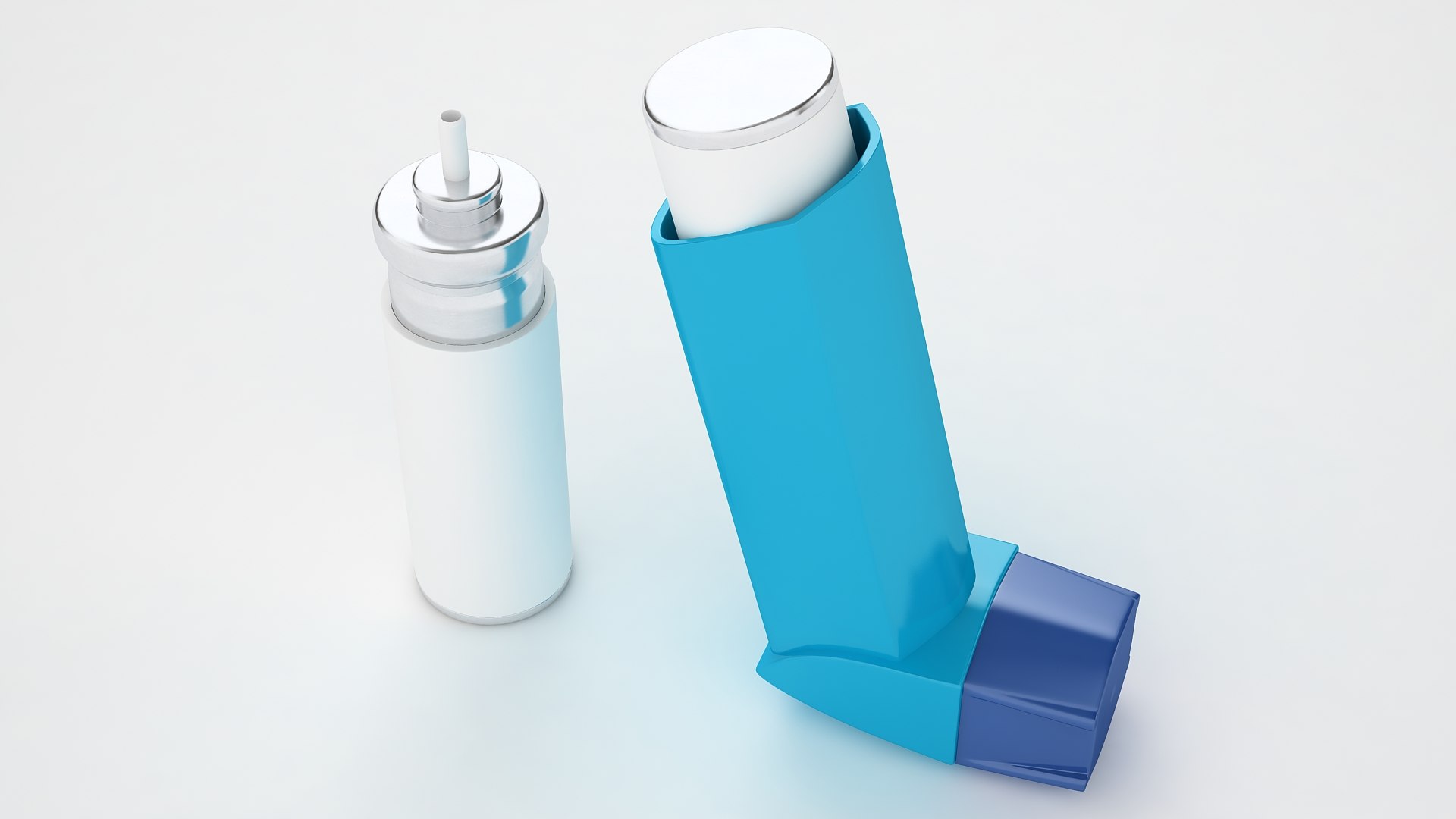 3D Asthma Inhalers Model - TurboSquid 1634098