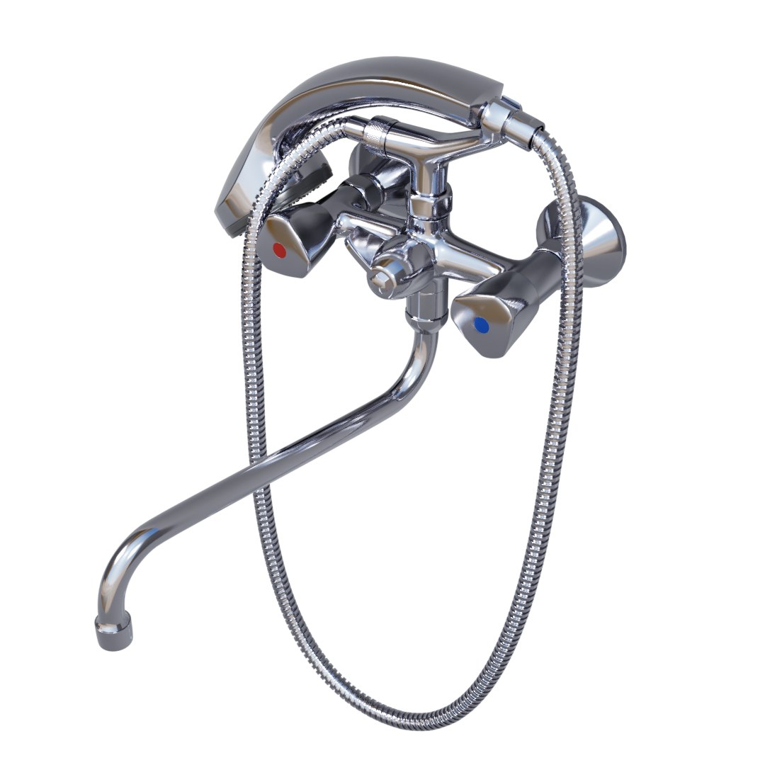 Shower Mixer 3D Model - TurboSquid 1612789