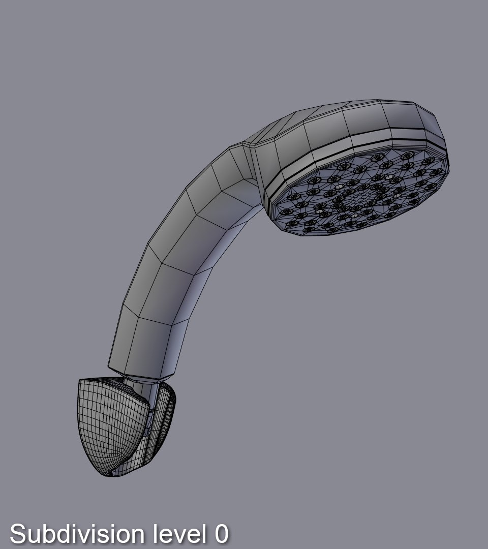 Shower Mixer 3D Model - TurboSquid 1612789