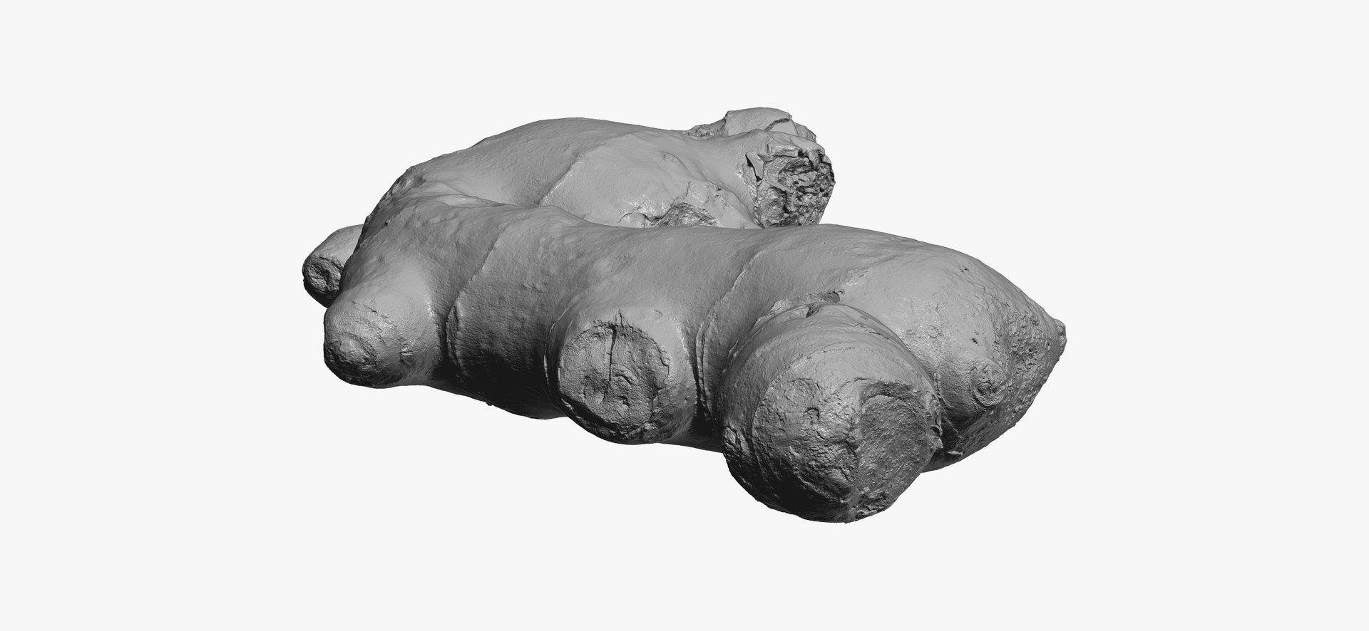 3D Ginger Root 04 Raw - TurboSquid 1550270