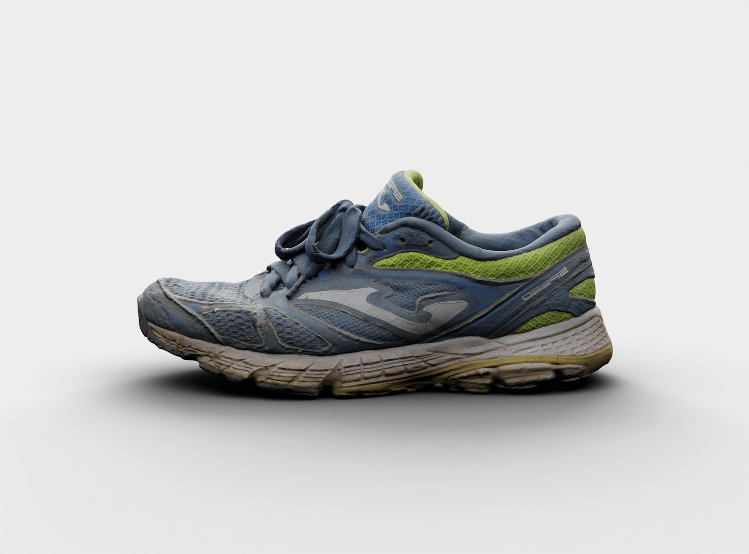 3D Model Hyper Realistic Sports Shoe Old Photogrammetry In High And Low ...