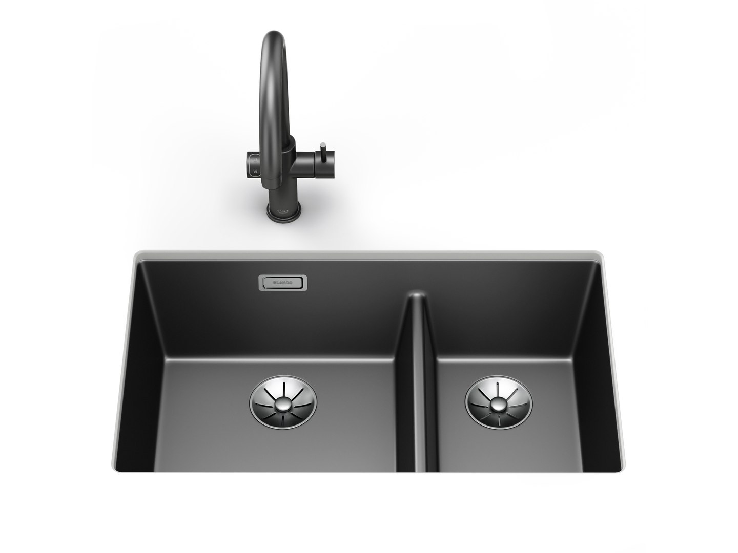 Set Of Sinks Blanco Subline 1 3D - TurboSquid 2185427