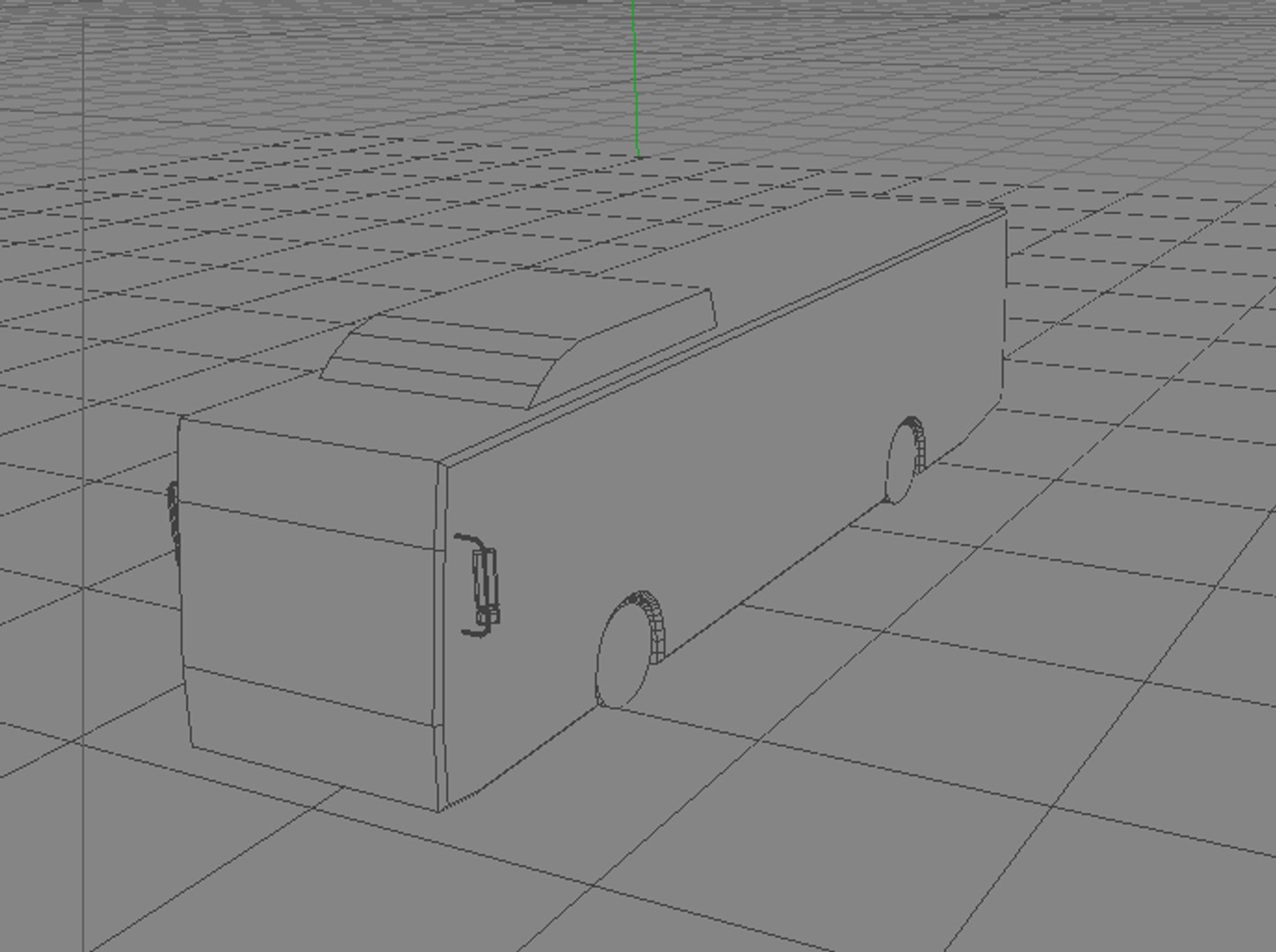 3d Shuttle Bus Model