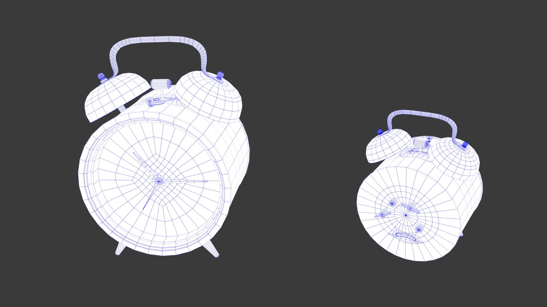 Old Alarm Clock 3D Model - TurboSquid 1524105