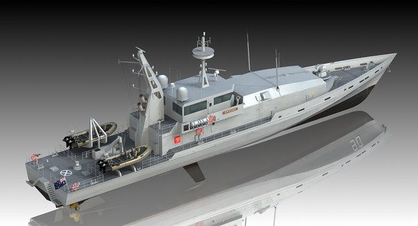 3D model hmas broome acpb 90 - TurboSquid 1254481