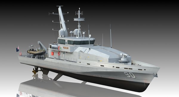 3D model hmas broome acpb 90 - TurboSquid 1254481