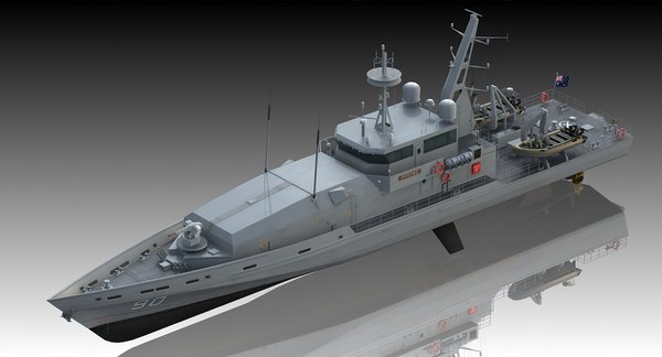 3D model hmas broome acpb 90 - TurboSquid 1254481