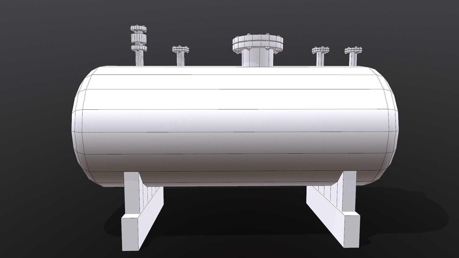 Storage Tank 3D Model - TurboSquid 2290384