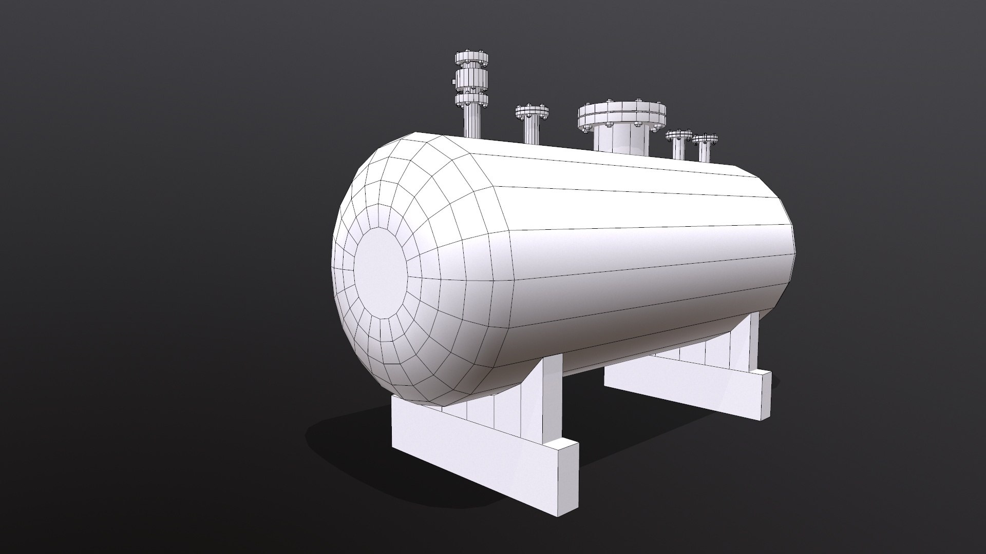 Storage Tank 3D Model - TurboSquid 2290384