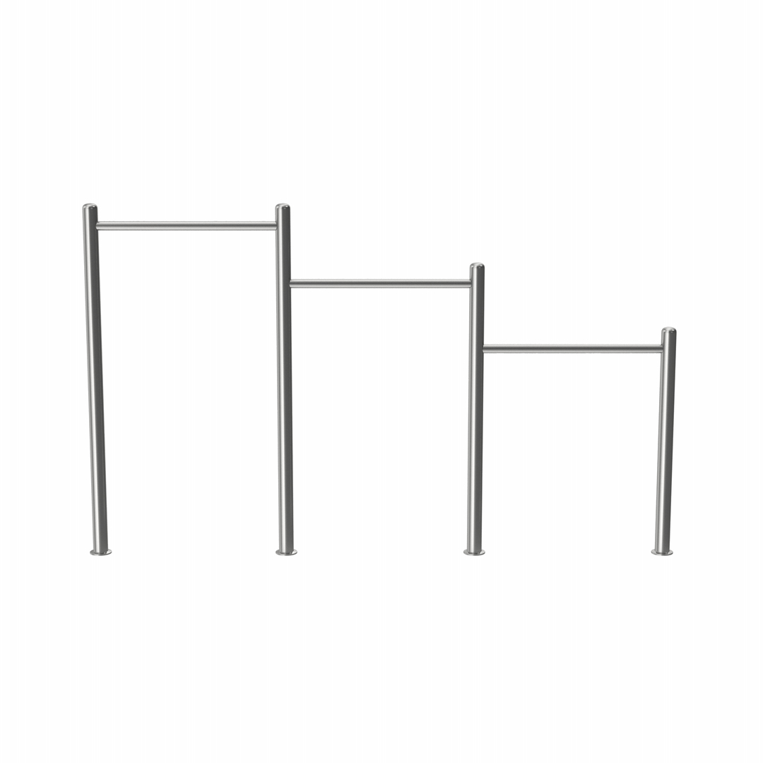 3D Horizontal Bars - TurboSquid 2163380