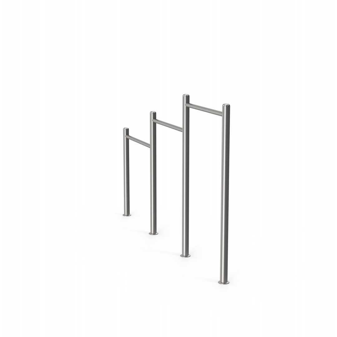 3D Horizontal Bars - TurboSquid 2163380