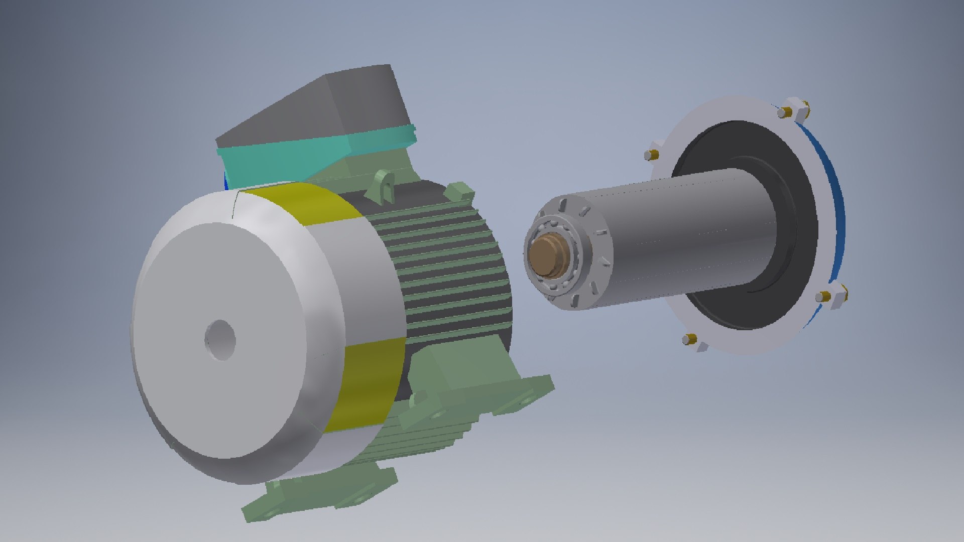 3D Electric AC Motors 3d model - TurboSquid 2176254