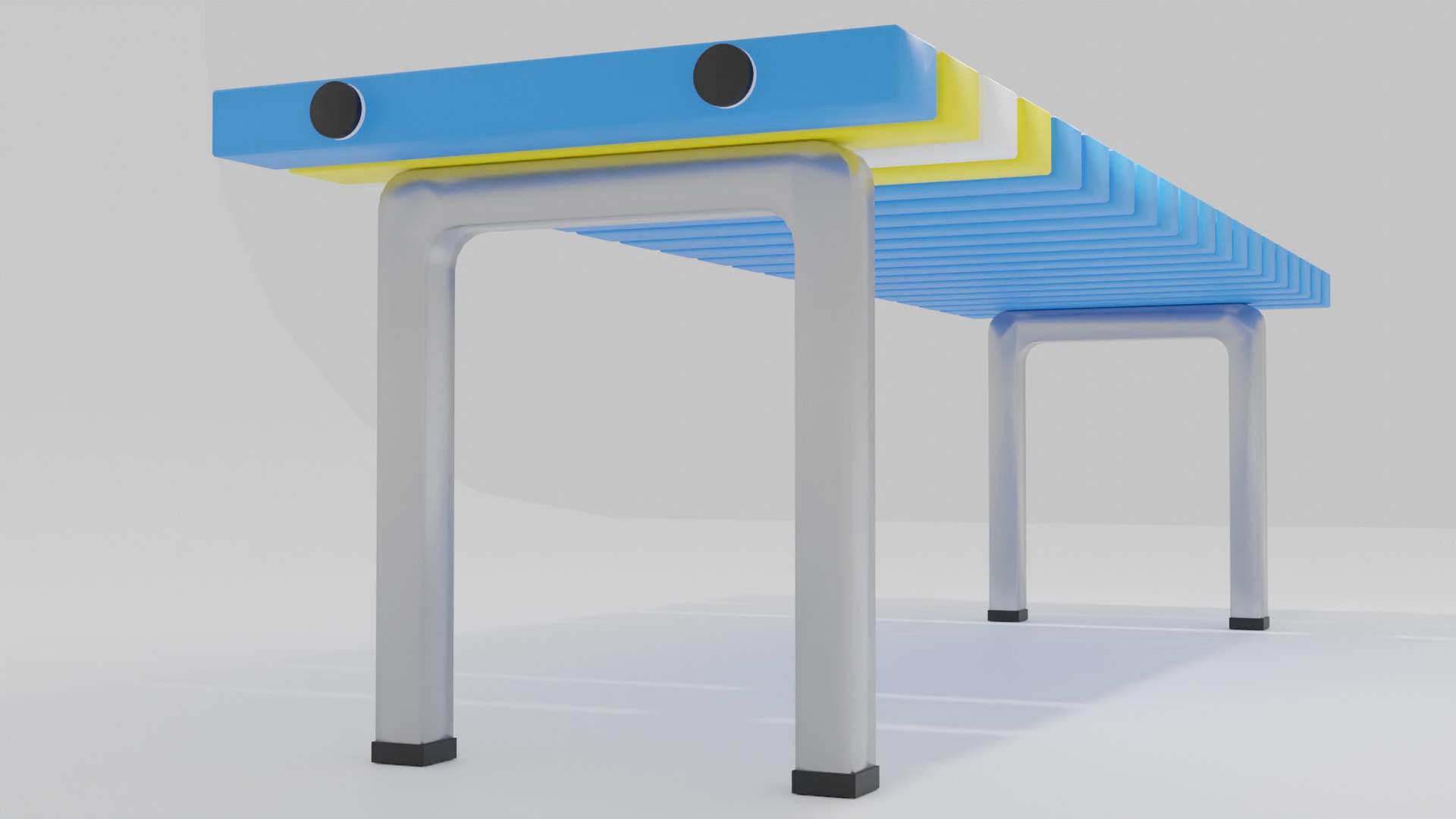Pool Bench 3D Model - TurboSquid 2006030