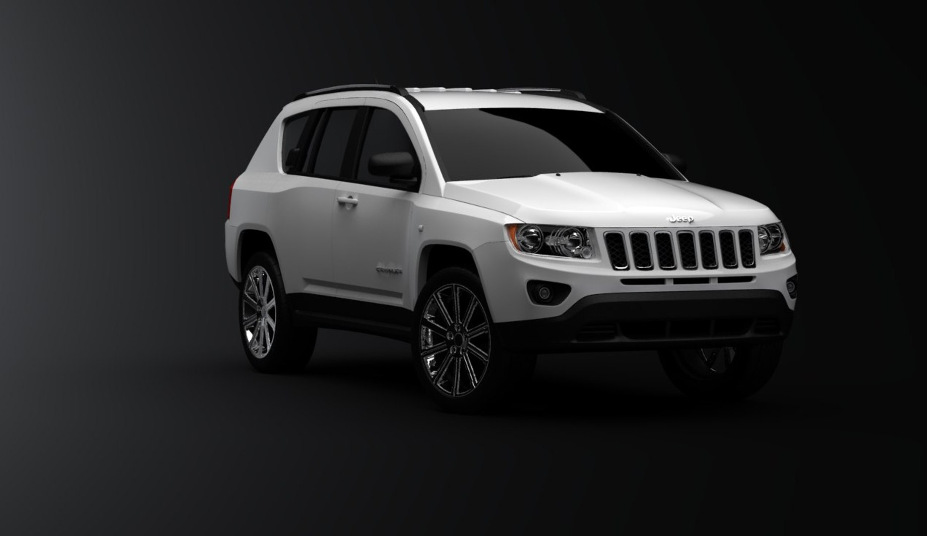Jeep Compass 3d Model