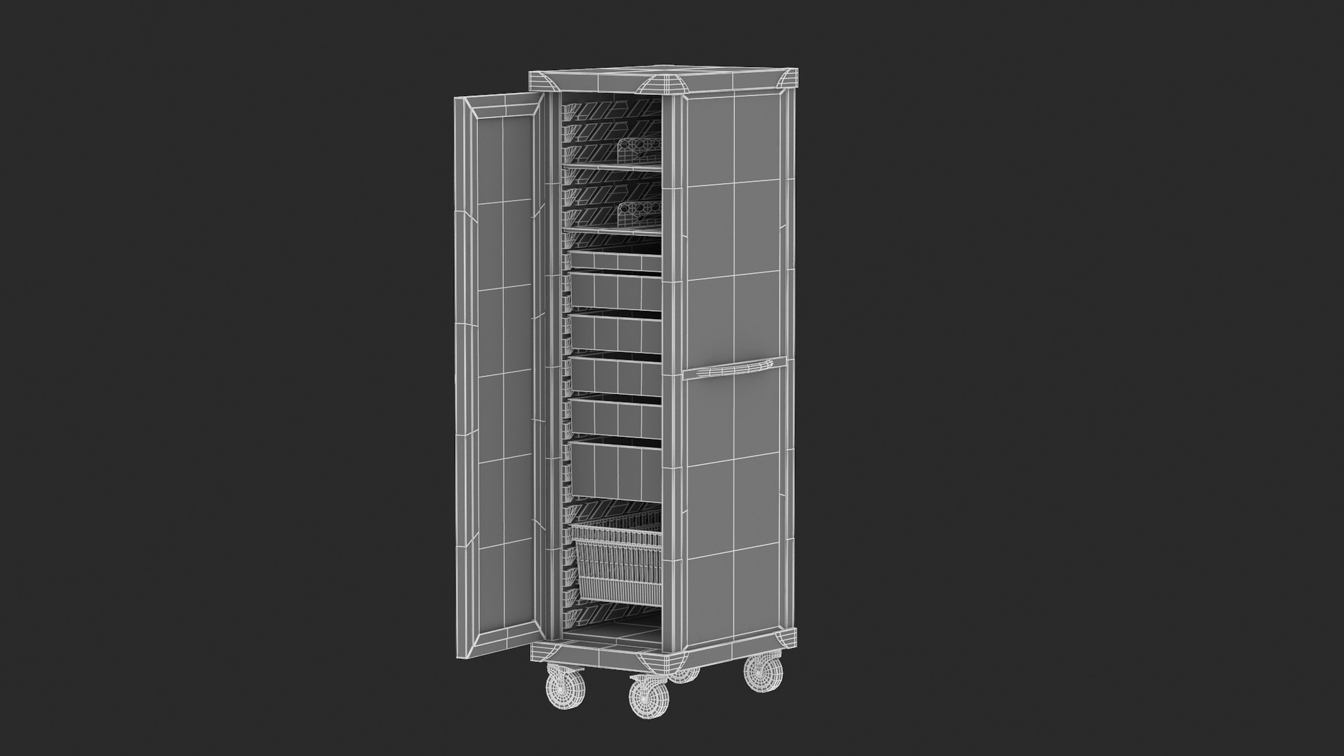 3D Model Medical Medicine Cabinets 06 - TurboSquid 2032930