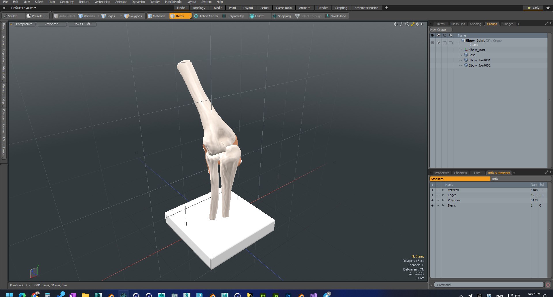 Elbow Joint 3D Model - TurboSquid 2287591