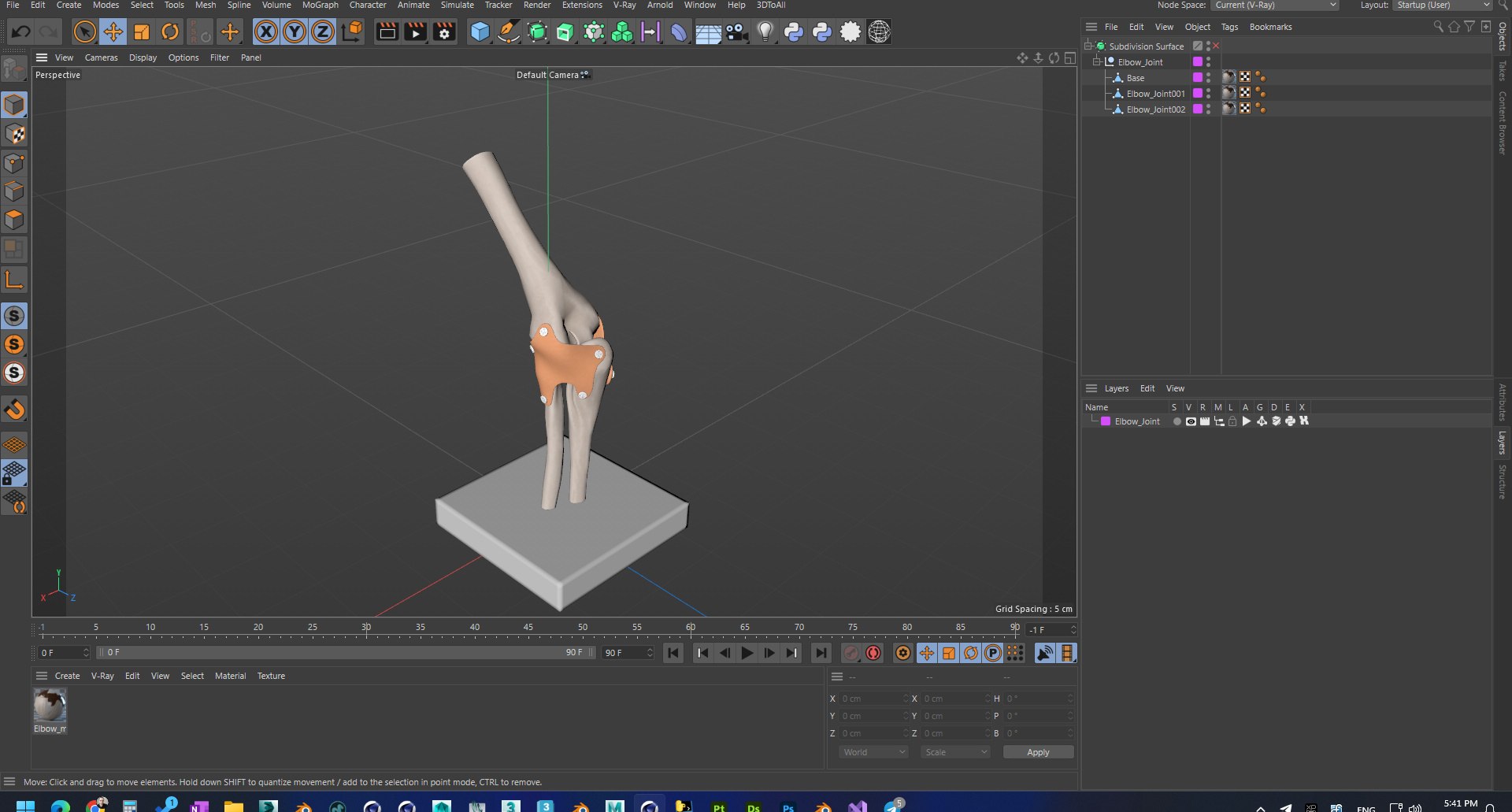 Elbow Joint 3D Model - TurboSquid 2287591