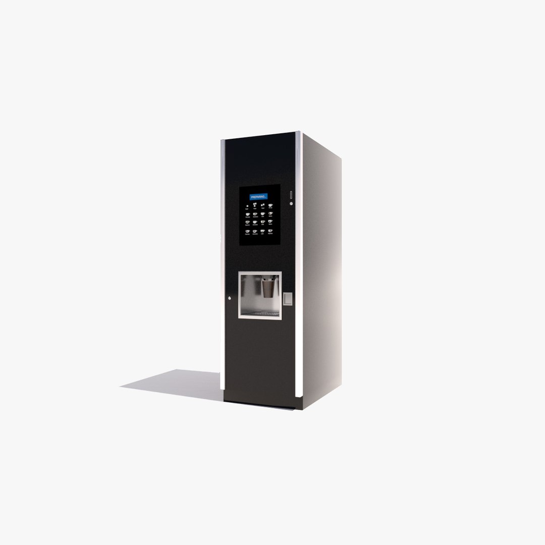 Coffee Vending Machine model - TurboSquid 1945281