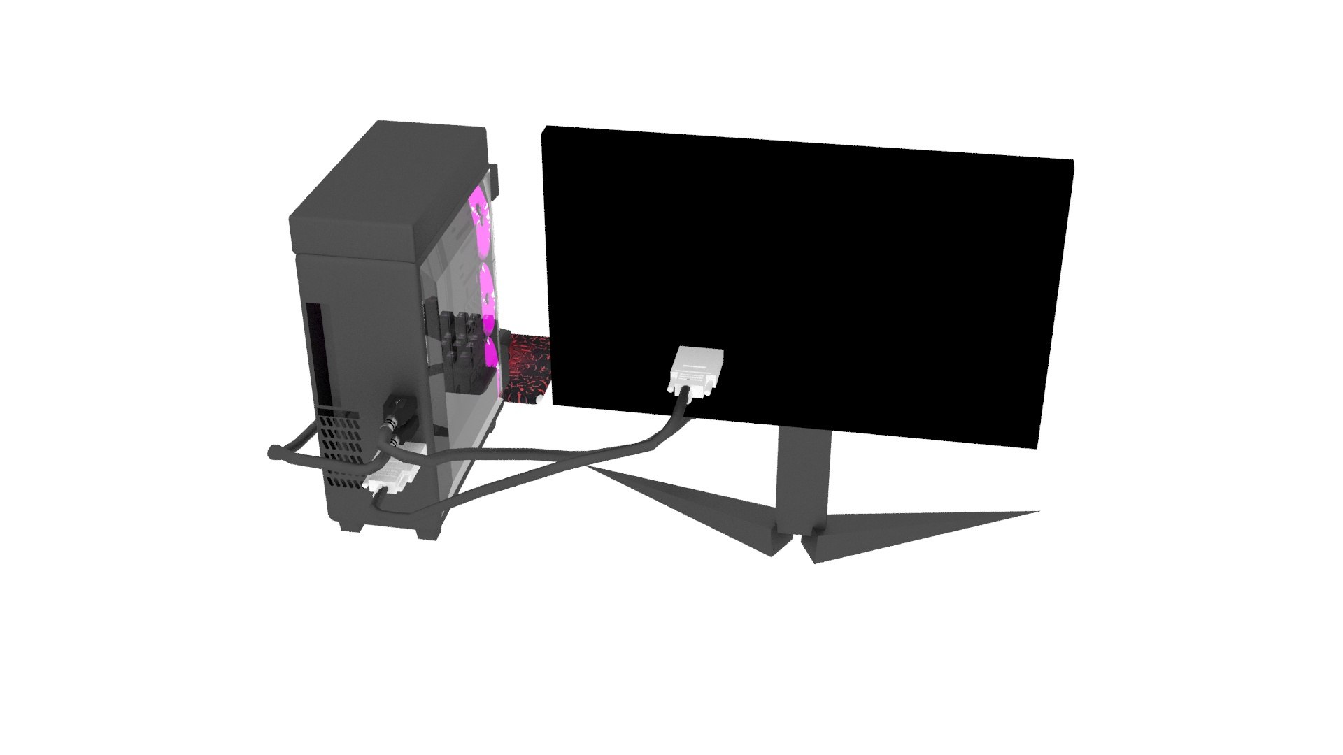 Computer Gaming 3D Model - TurboSquid 1593874