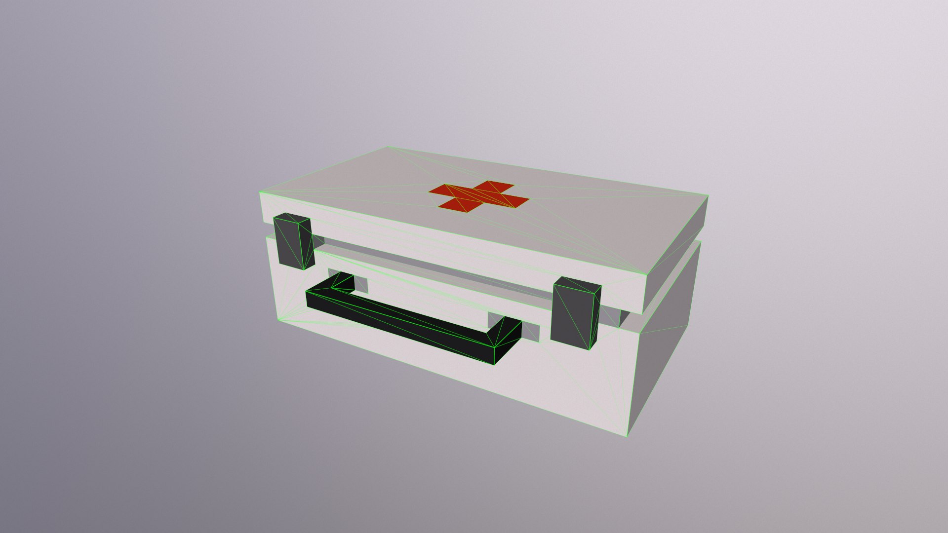 Medkit Voxel 3D Model - TurboSquid 1847492
