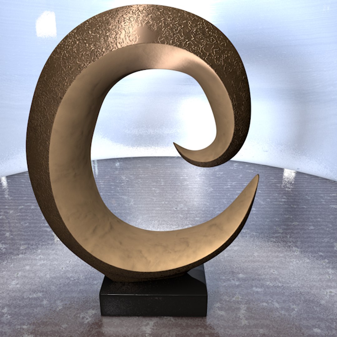 C4d Abstract Home Decoration