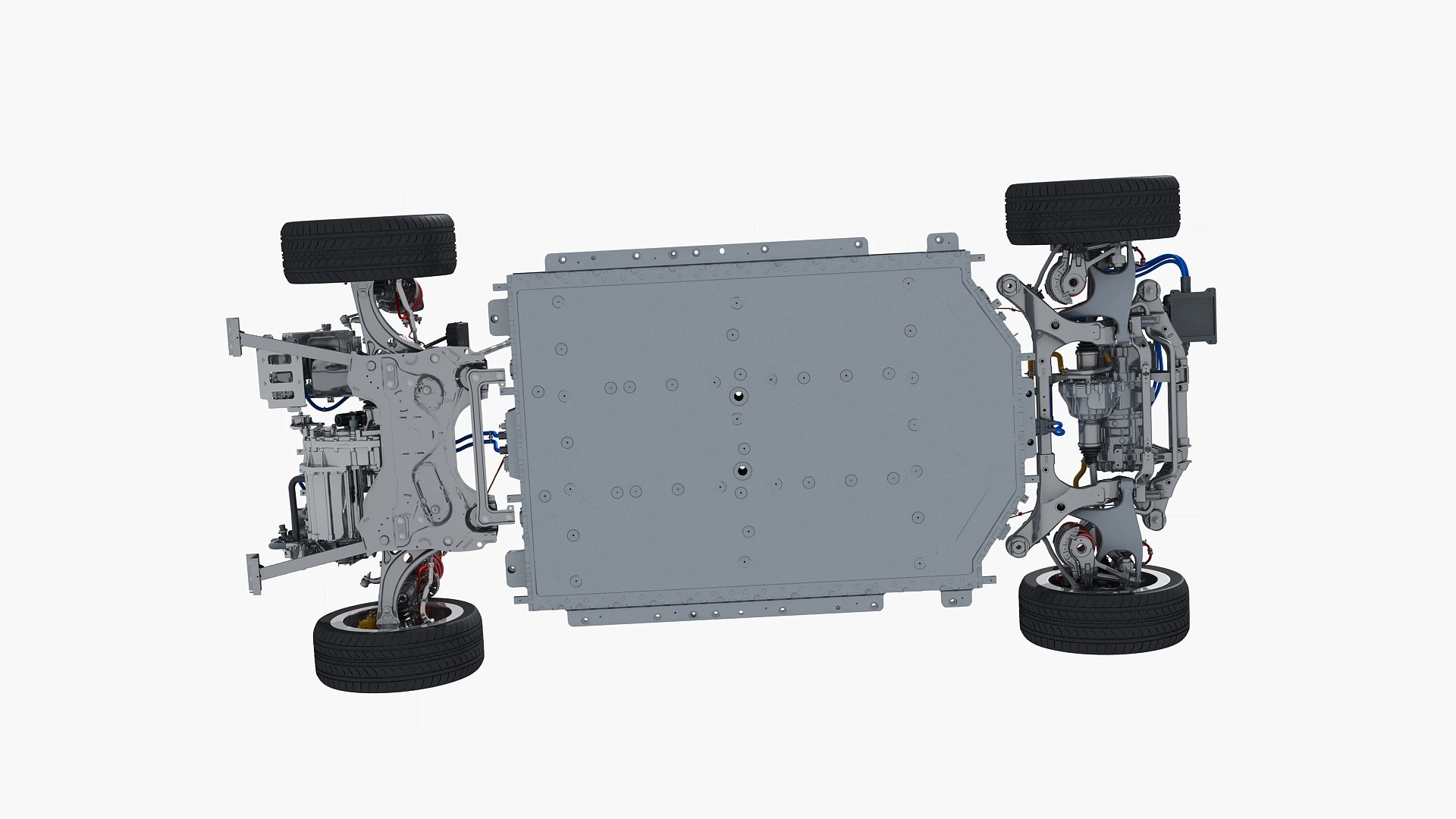 Electric Vehicle Chassis 3D Model - TurboSquid 2038419