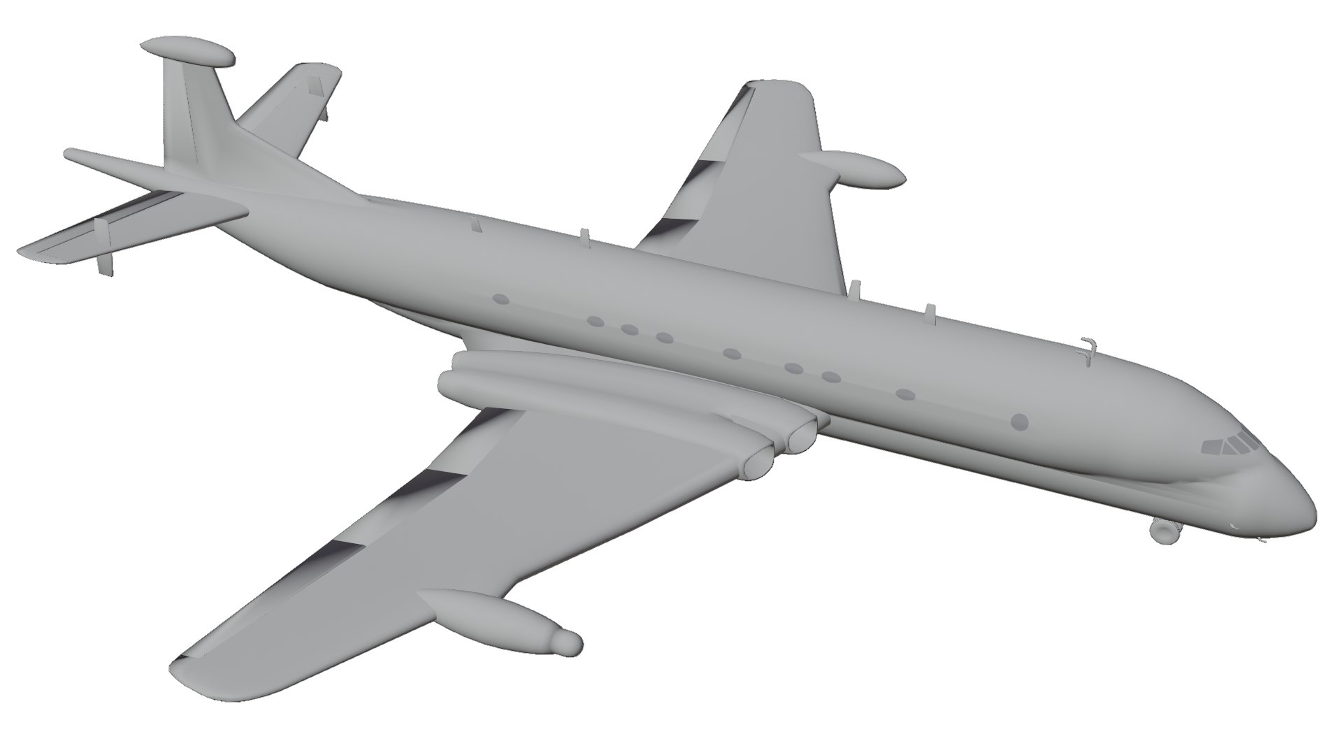 Hawker Siddeley Nimrod 3D - TurboSquid 2243840