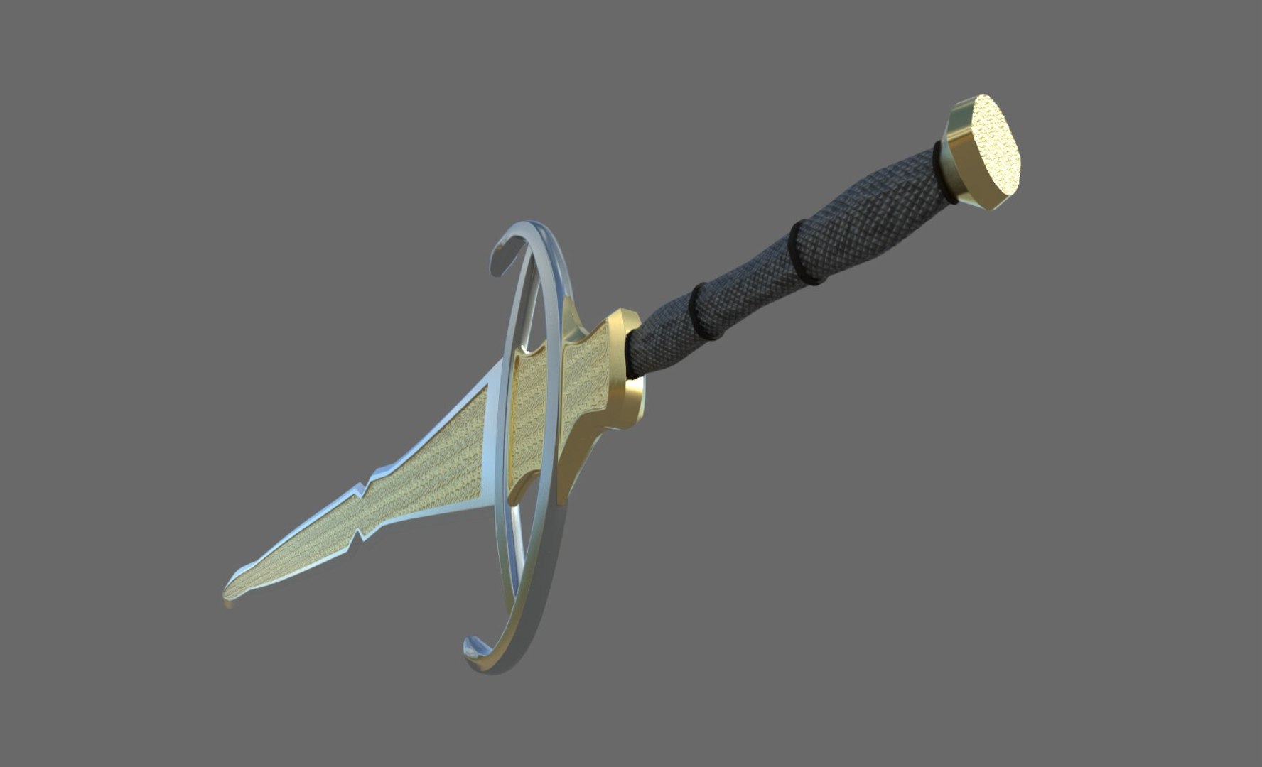 3D Model Ceremonial Knight Blade - TurboSquid 1328504