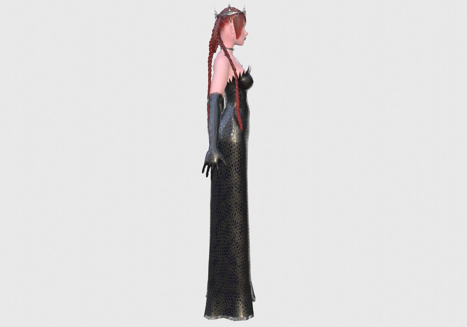 3D Stylized Queen Woman Model - TurboSquid 1959631