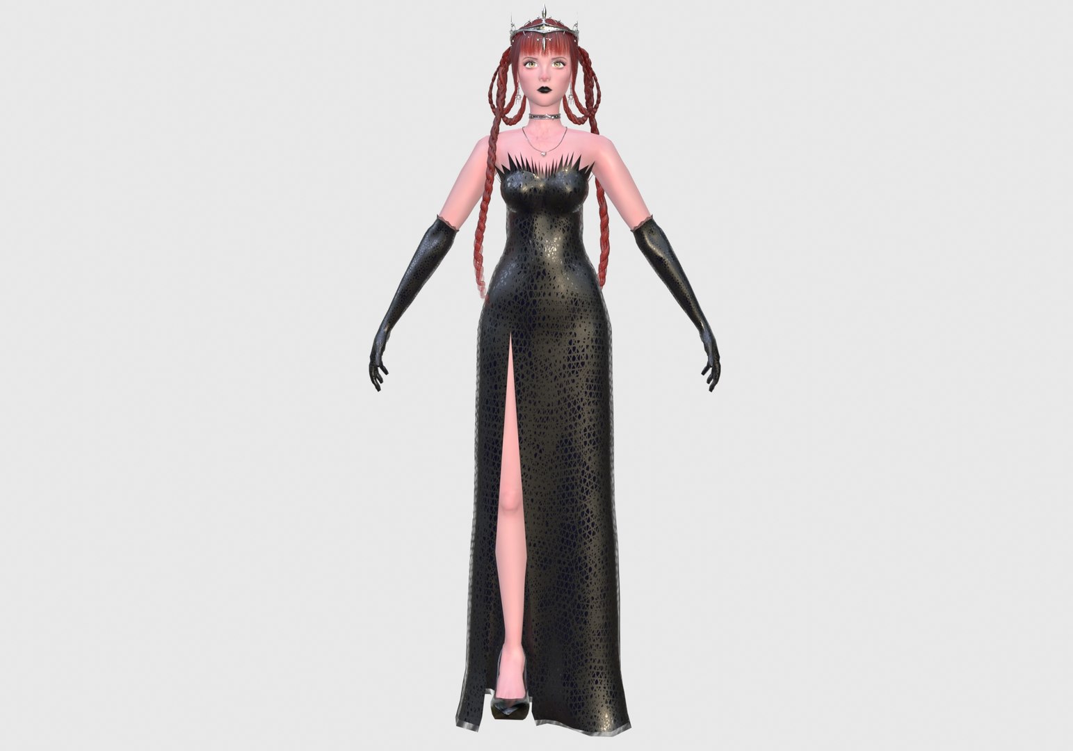 3D Stylized Queen Woman Model - TurboSquid 1959631