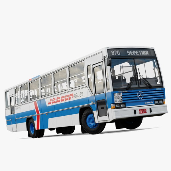 modelo 3d 1989 Caio Padron Vitoria Jabour MB OF-1315 - TurboSquid 2027649