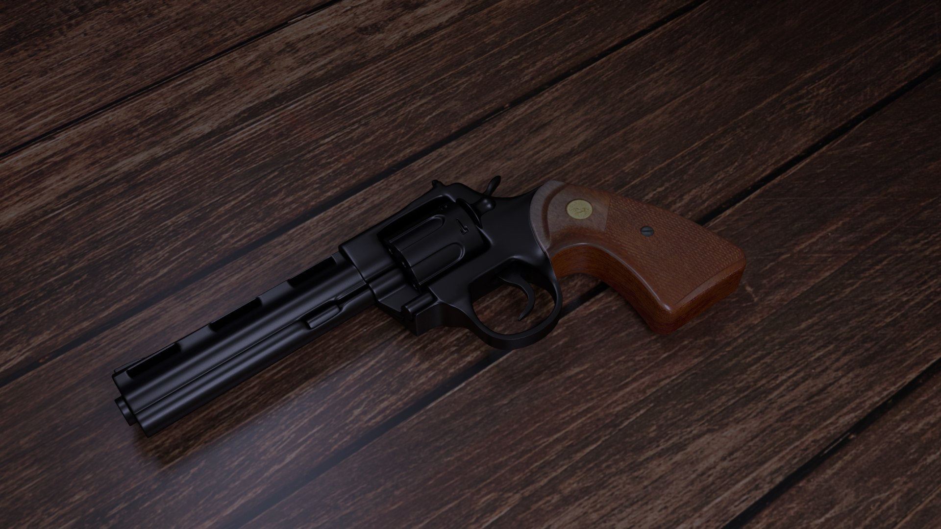 3D 357 Revolver Model - TurboSquid 1246360