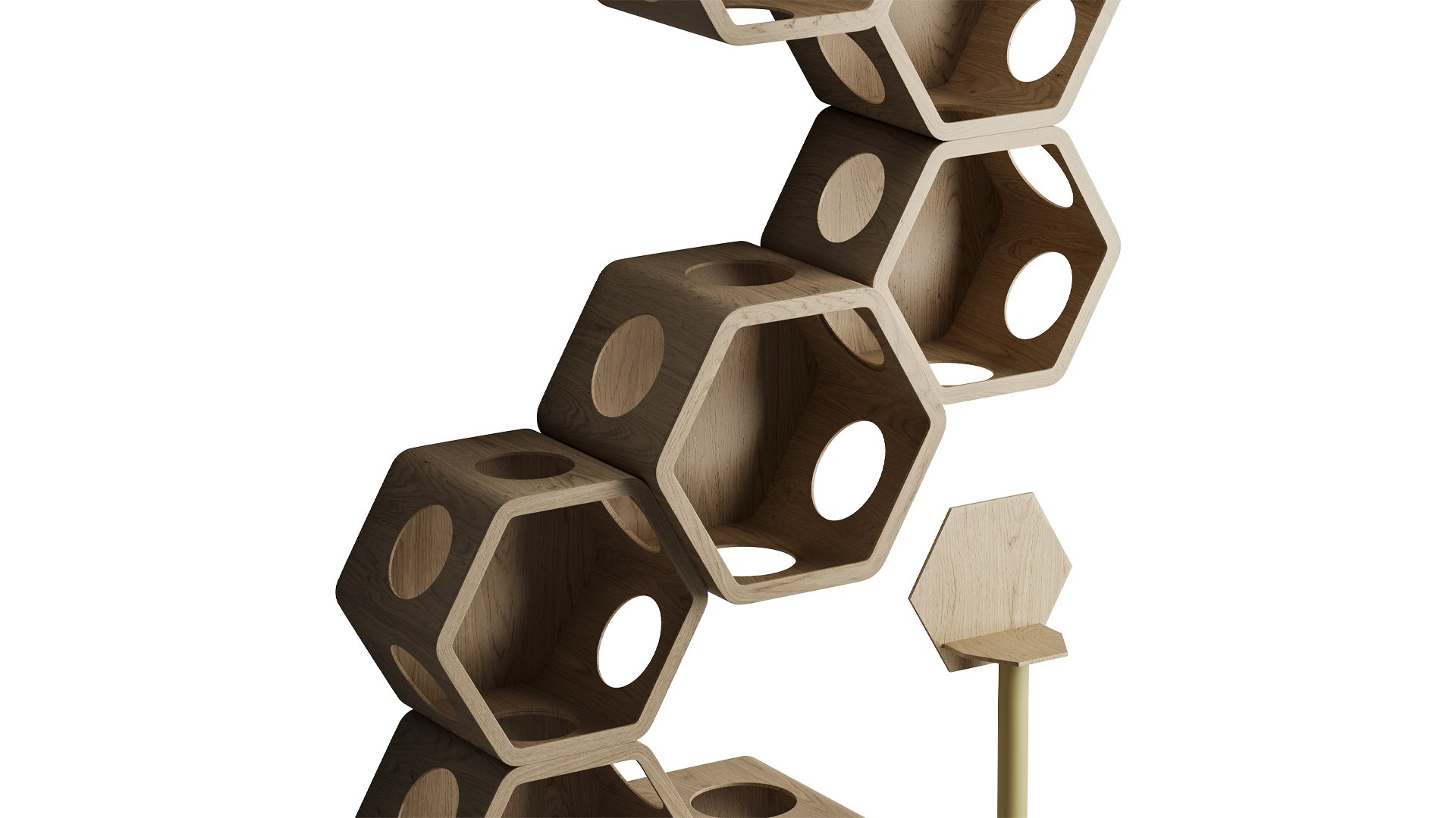 3D Model Feline Funhouse 02 - TurboSquid 2395487