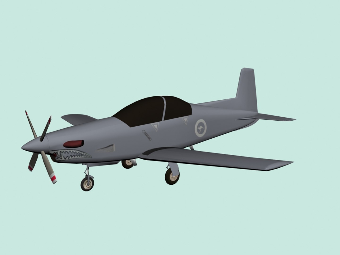Max Pilatus Pc-9 Plane