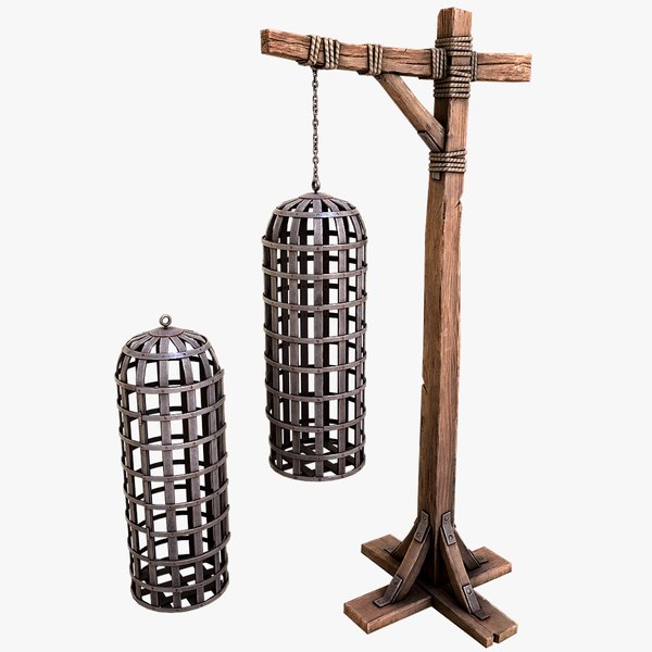 3D Hanging Torture Cage - TurboSquid 1988438