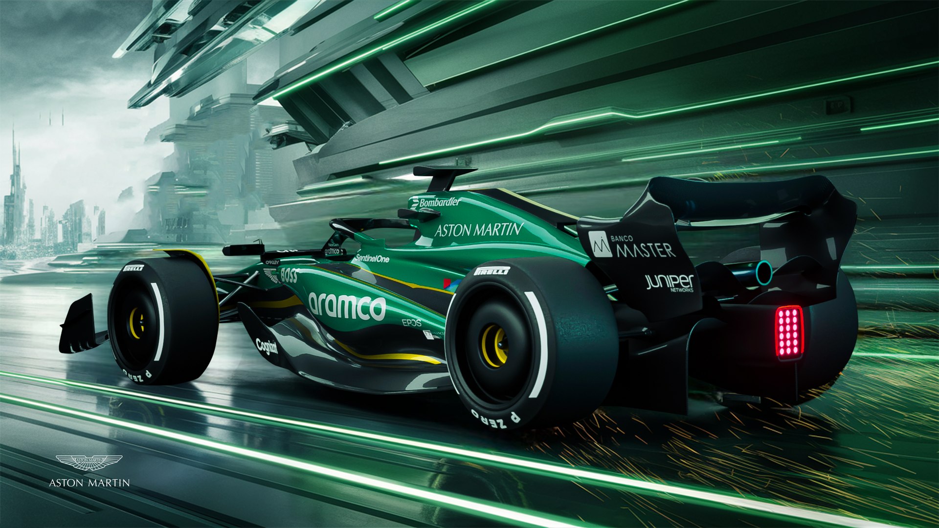 F1 Aston Martin AMR24 3D Model - TurboSquid 2337318