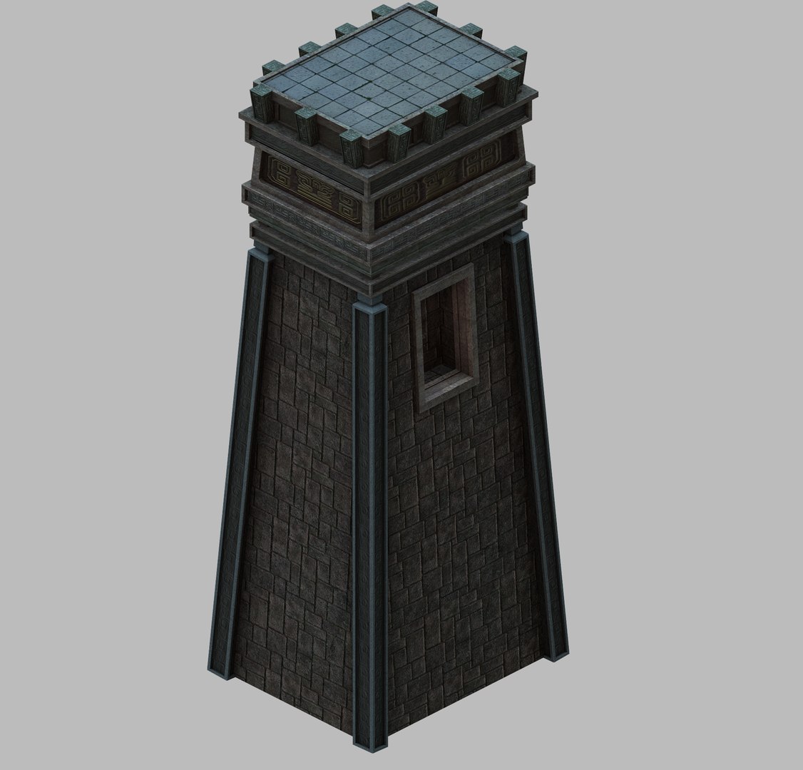 3D Dungeon - Square Stone - TurboSquid 1452708