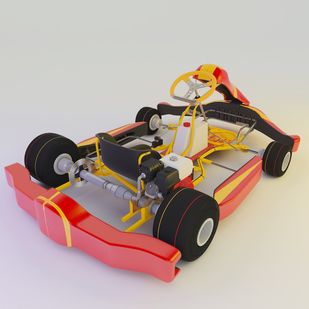 Kart Racing 3D Model - TurboSquid 1373125