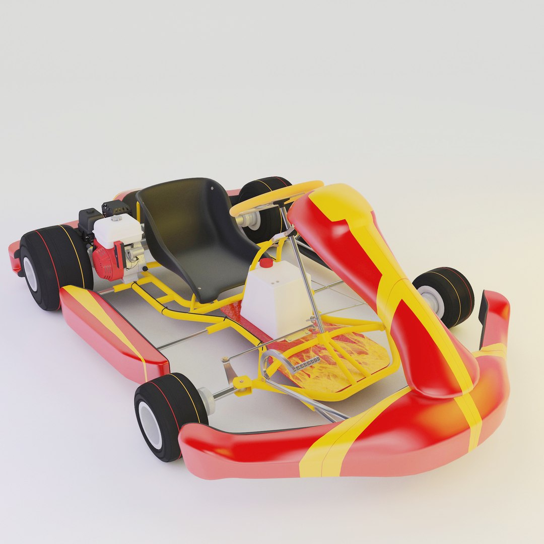 Kart Racing 3D Model - TurboSquid 1373125