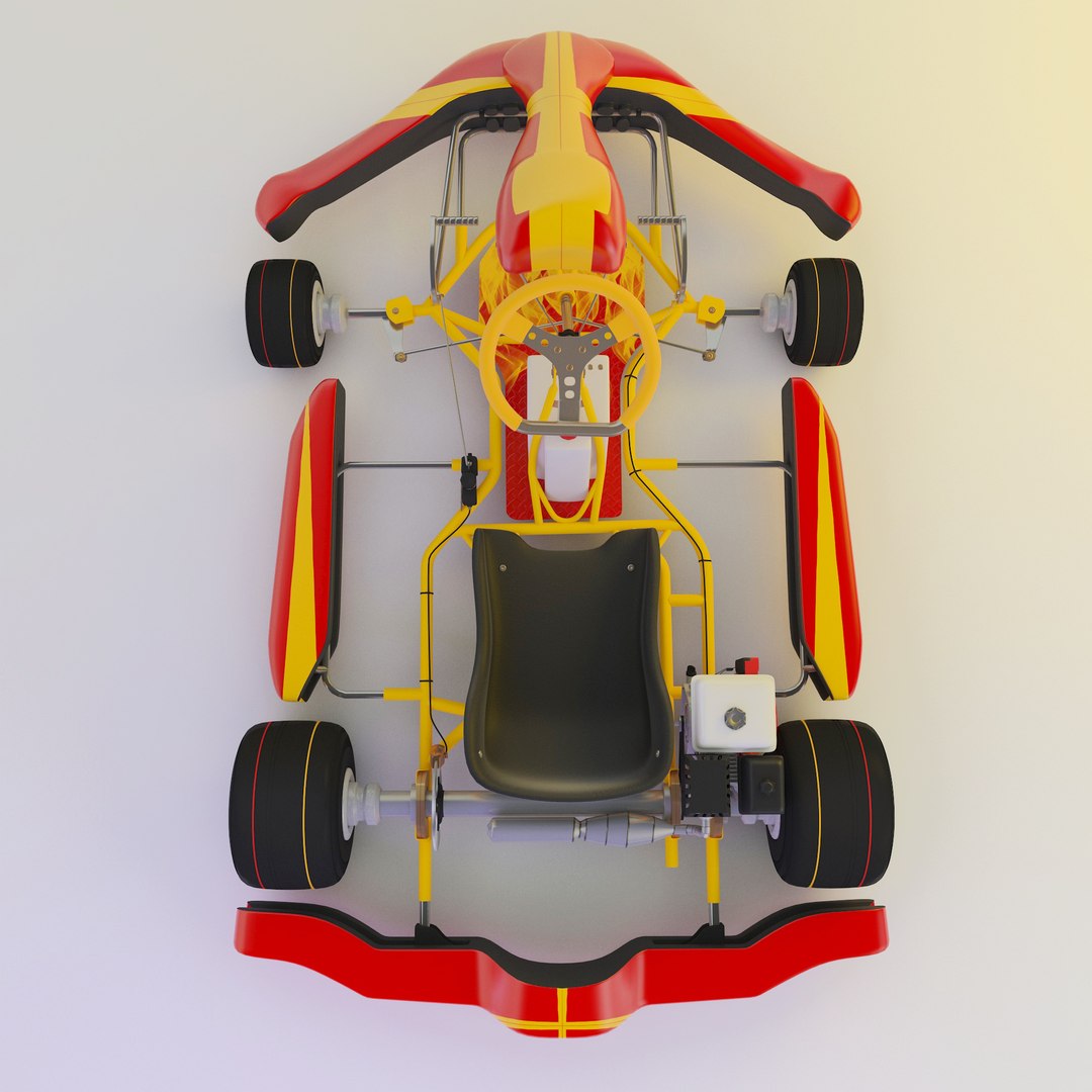 Kart Racing 3D Model - TurboSquid 1373125