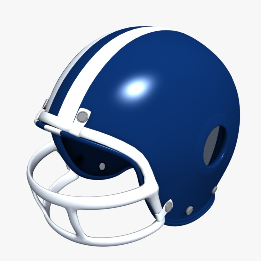 3D Football Helmet - TurboSquid 1209181