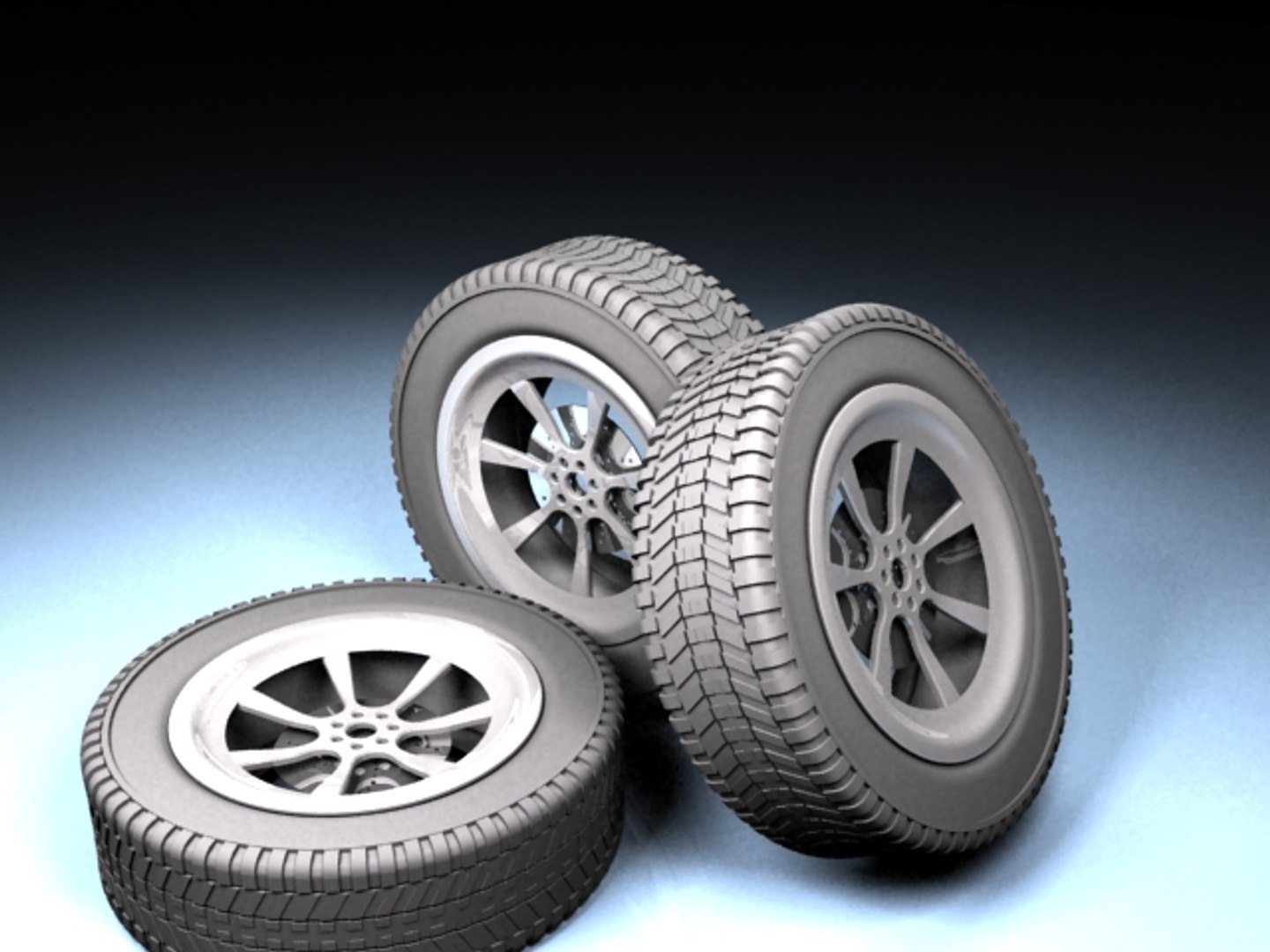 3d Model Rim Tyre