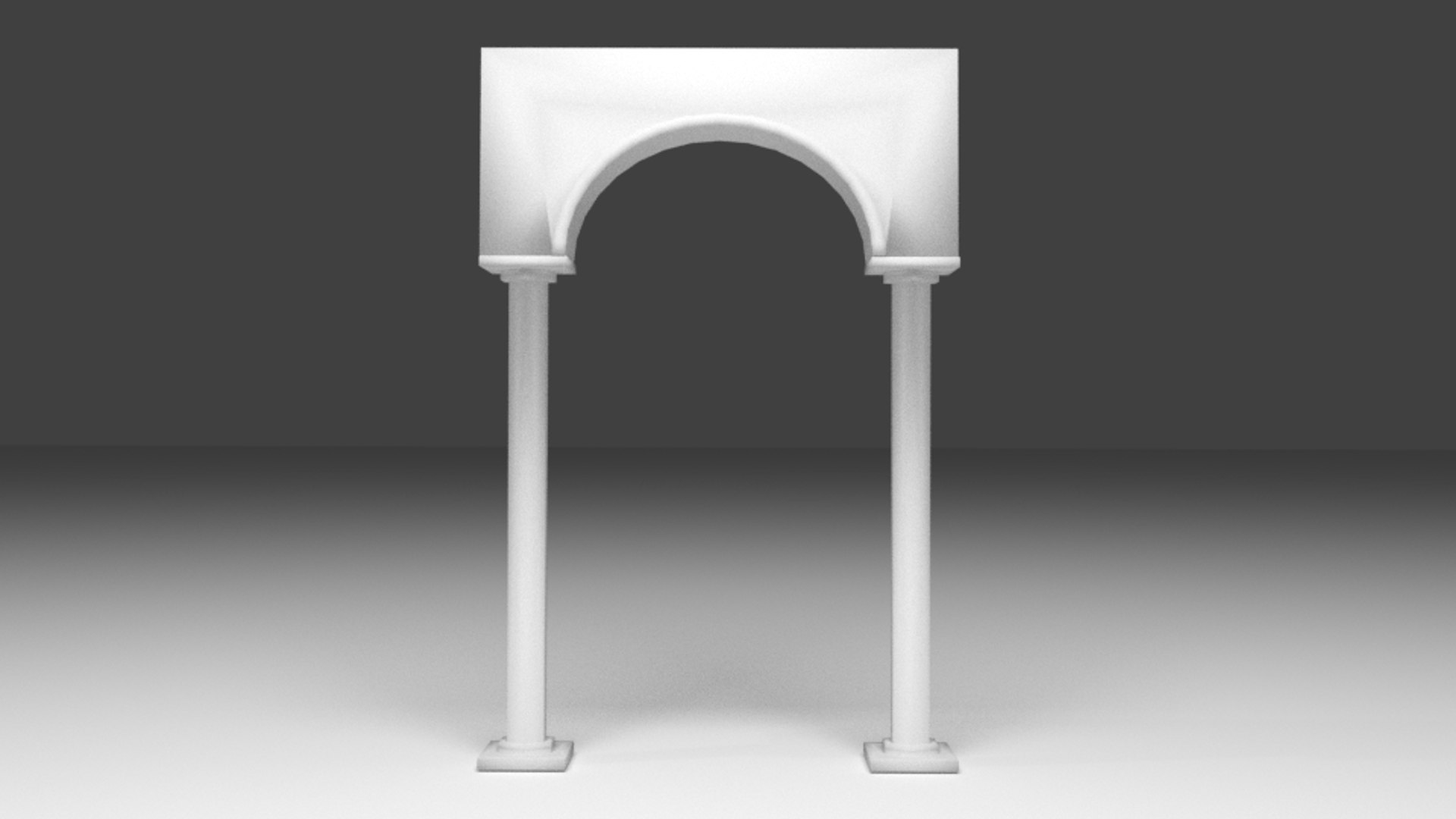 Octagon Gateway 3D Model - TurboSquid 1491064