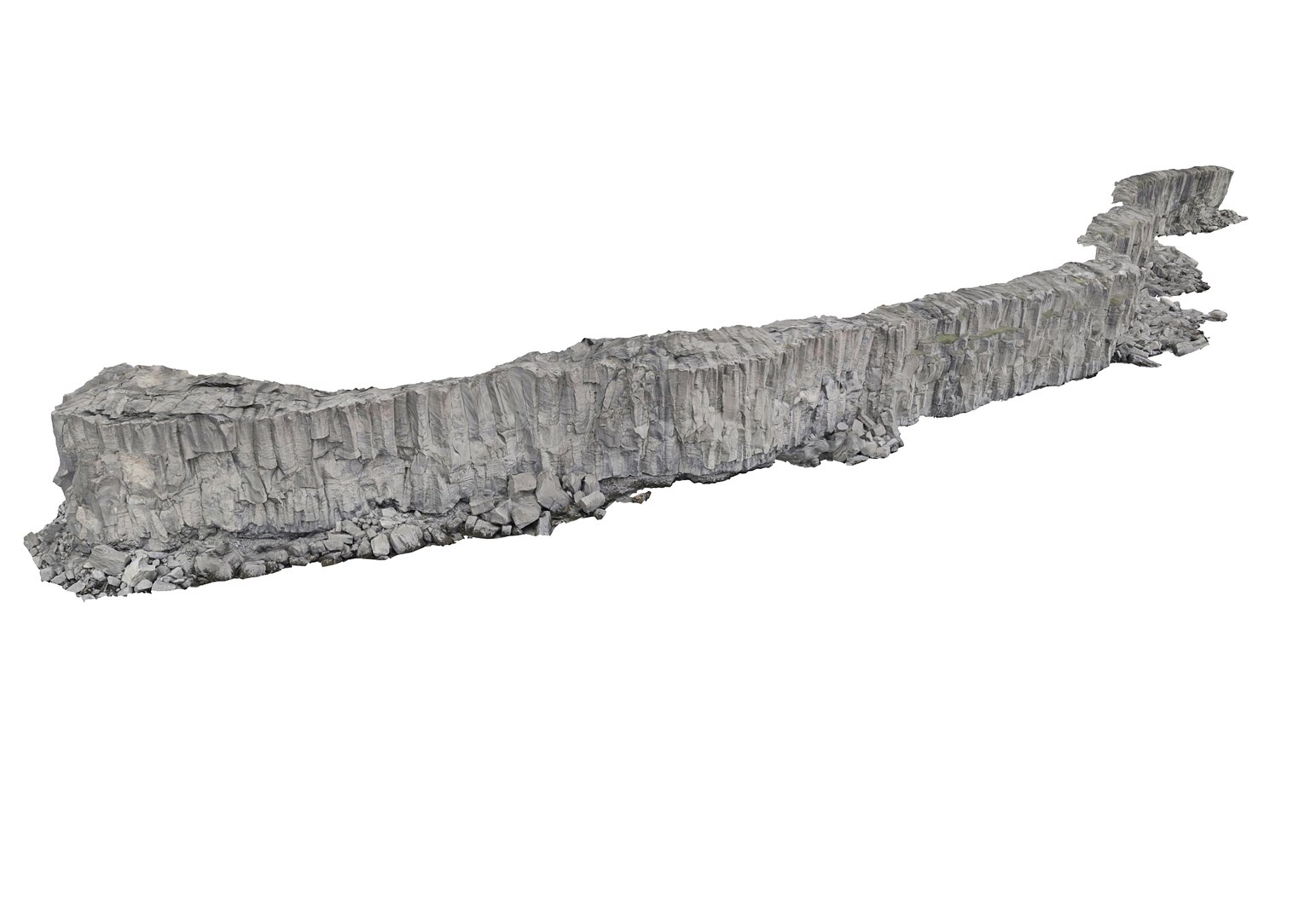 Iceland Basalt Cliff Pack 3D - TurboSquid 1606238