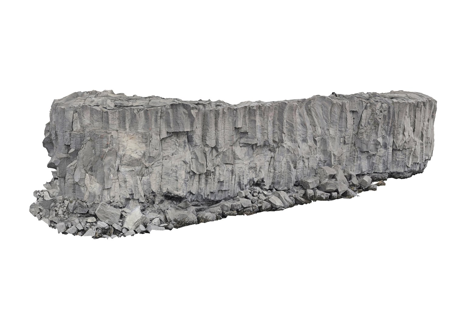 Iceland Basalt Cliff Pack 3D - TurboSquid 1606238