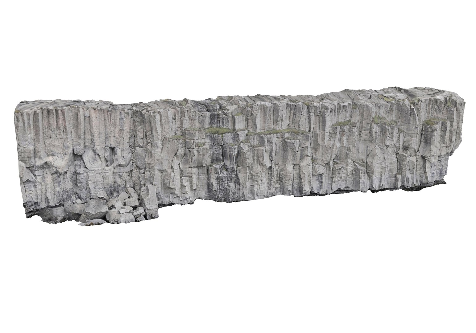 Iceland Basalt Cliff Pack 3D - TurboSquid 1606238