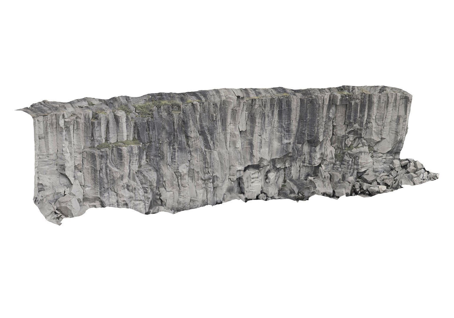 Iceland Basalt Cliff Pack 3D - TurboSquid 1606238