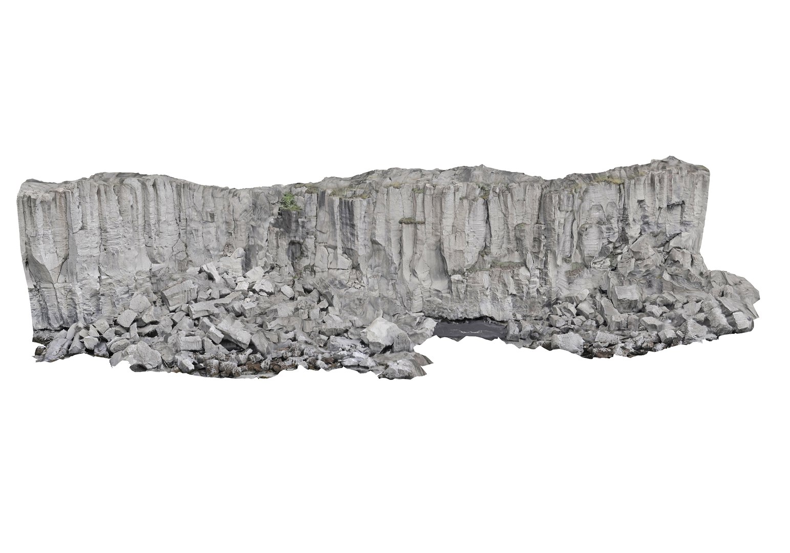 Iceland Basalt Cliff Pack 3D - TurboSquid 1606238