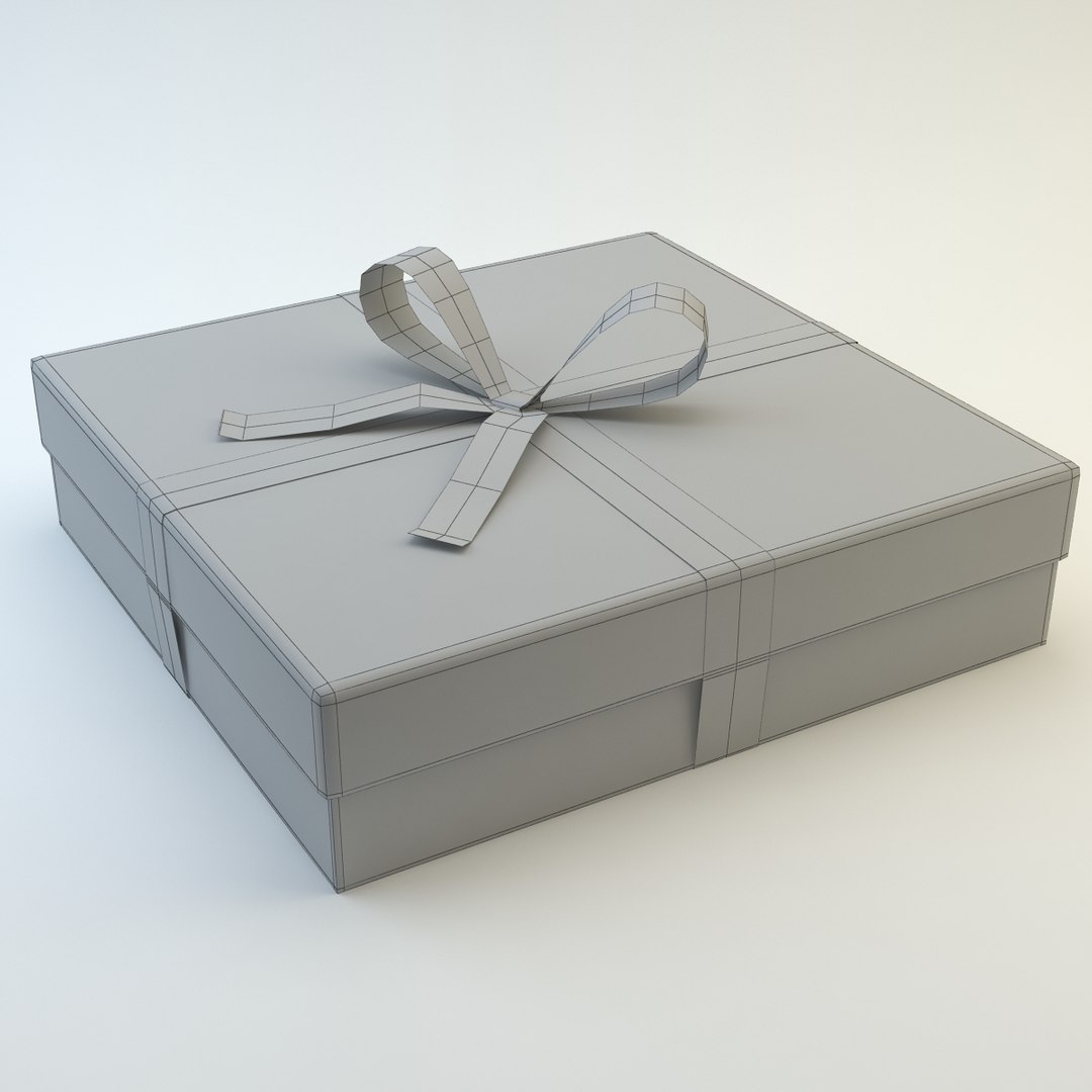 Christmas Gift 3d Model